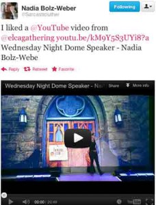 ELCA PASTRIX NADIA BOLZ-WEBER’S LATEST COMEDY STYLINGS NARCIGESIS ...